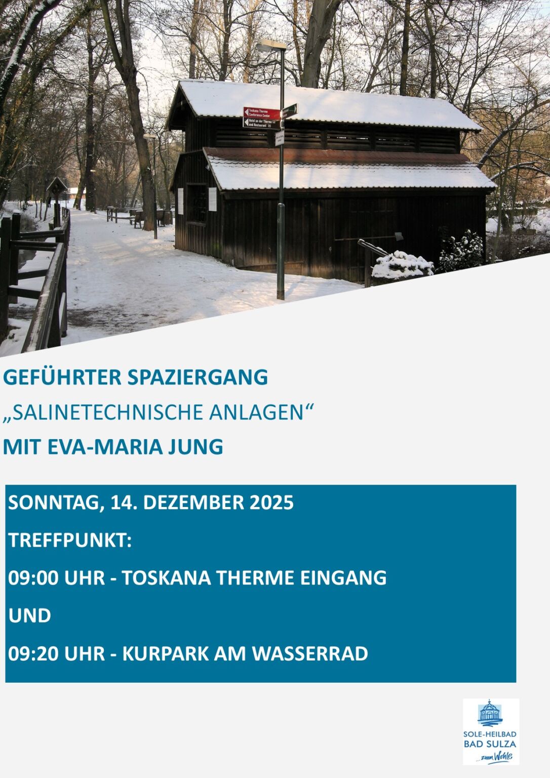 Geführter Spaziergang „Salinetechnische Anlagen“ - Bad Sulza